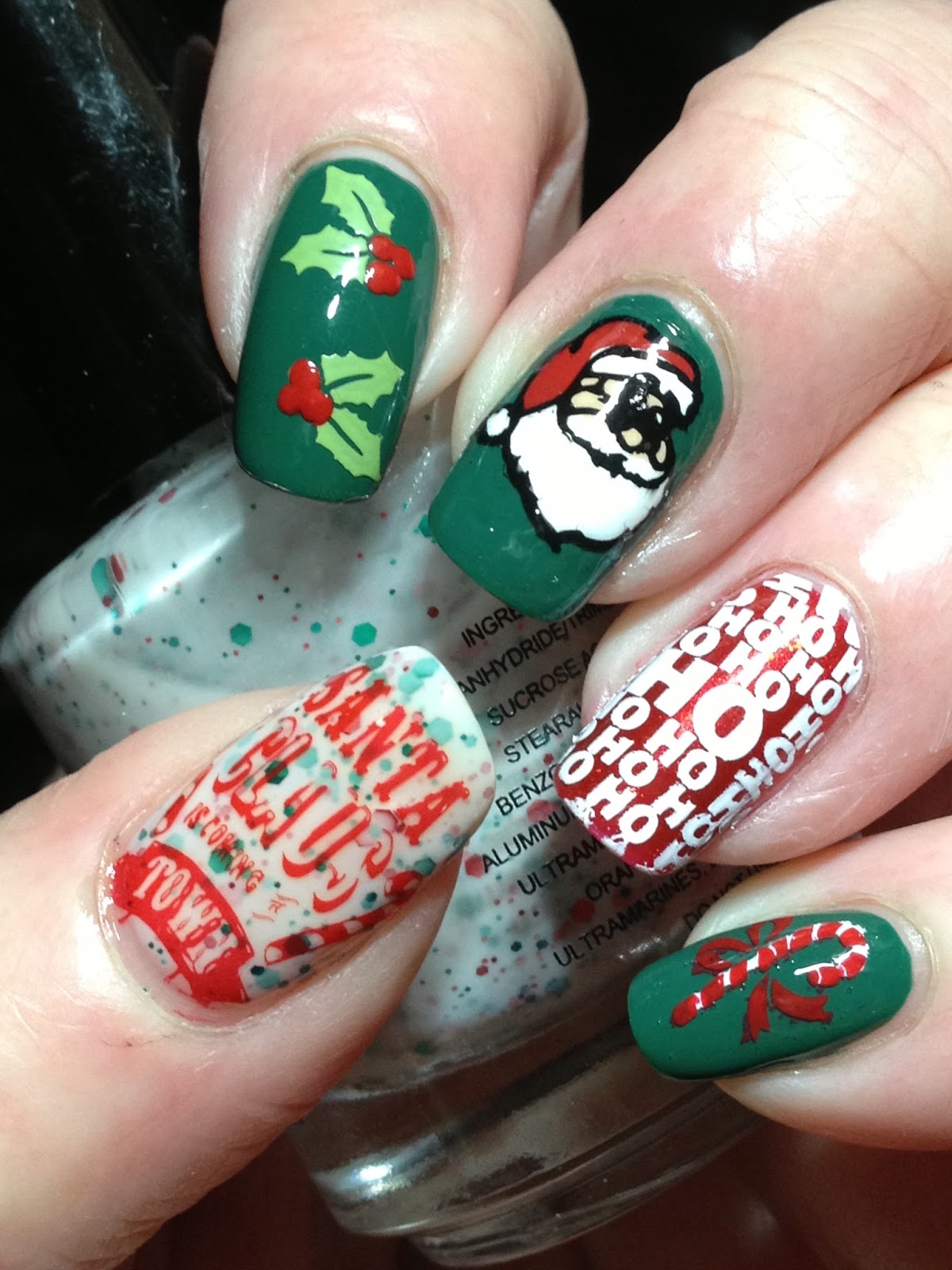 Canadian Nail Fanatic: Santa Claus is Coming To Town!!