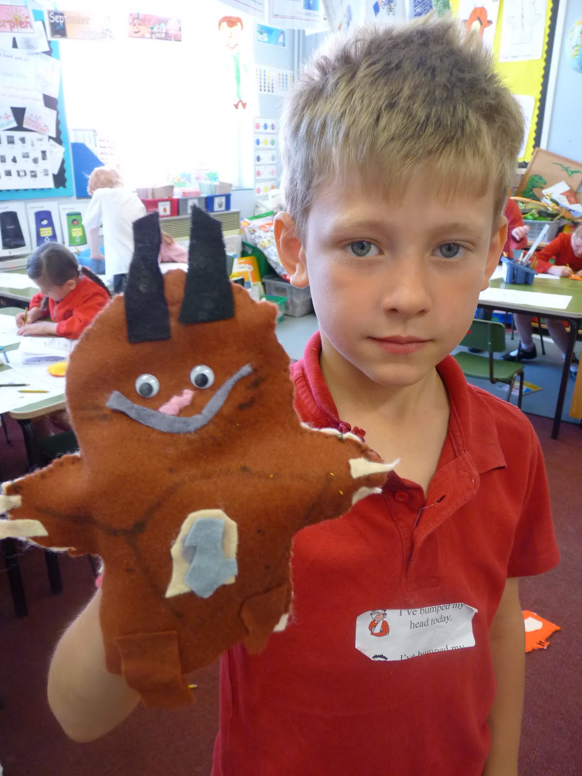 Welcome to the 2/1 classes!: Perfect puppets