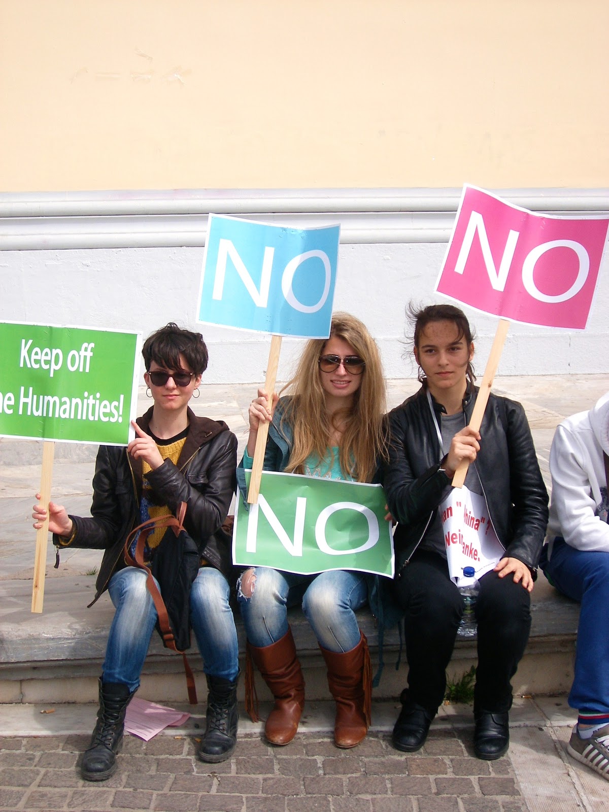 The Athenian: Students protest against the "Athena" project
