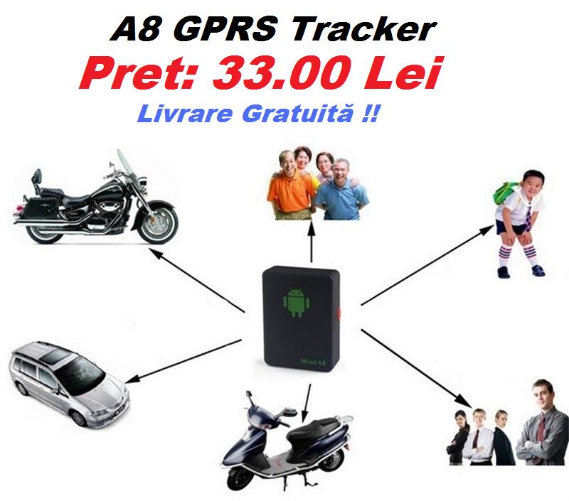Oferte Speciale Echipamente Securitate: A8 GPS tracker, dispozitiv ...