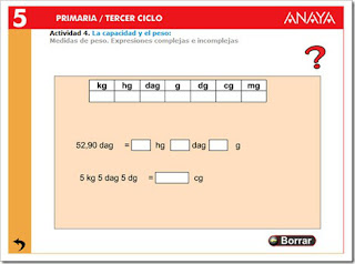 LAS MEDIDAS DE CAPACIDAD Y DE PESO