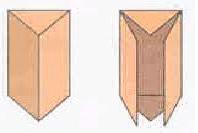 Cuerpos geométricos: Prisma triangular