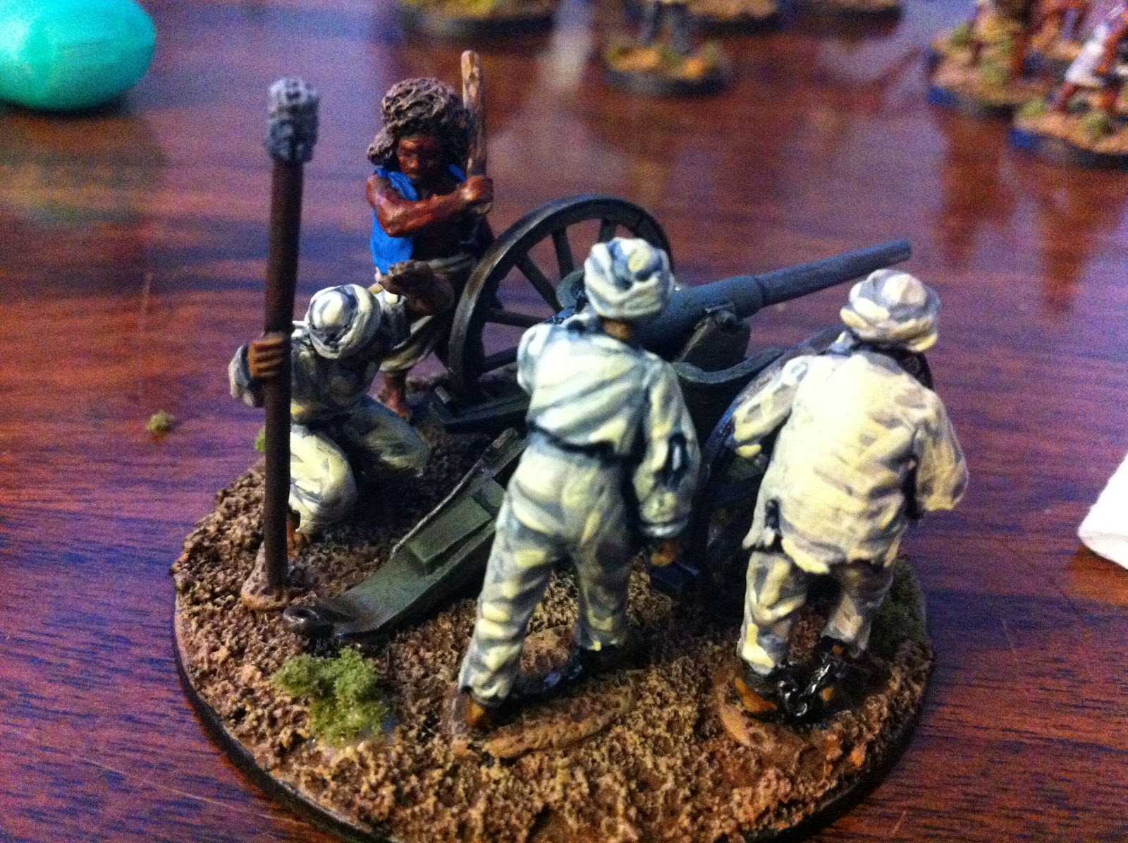 Fawcett Avenue Conscripts: Madhist Gun "Team" - 28mm Sudan