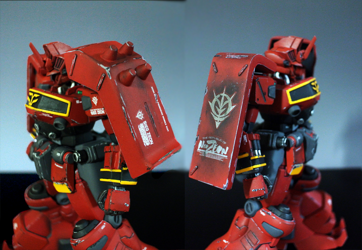 GUNDAM GUY: HGUC 1/144 Gundam GP02 [Full Frontal Use] - Custom Build