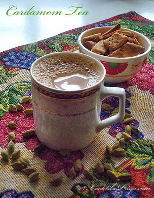 Cook like Priya: Cardamom Tea | How to make Cardamom Powder | Kitchen ...