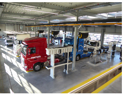 Garage DAF Aerts: een totaal inrichting door TAE ! | TAE Blog