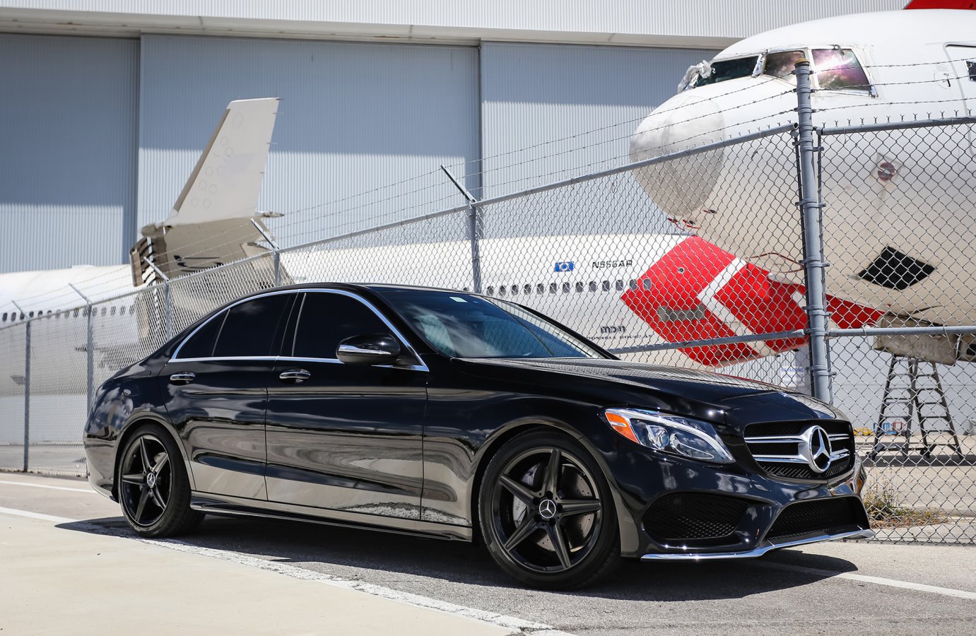 Mercedes-Benz W205 C300 on OEM Weels | BENZTUNING