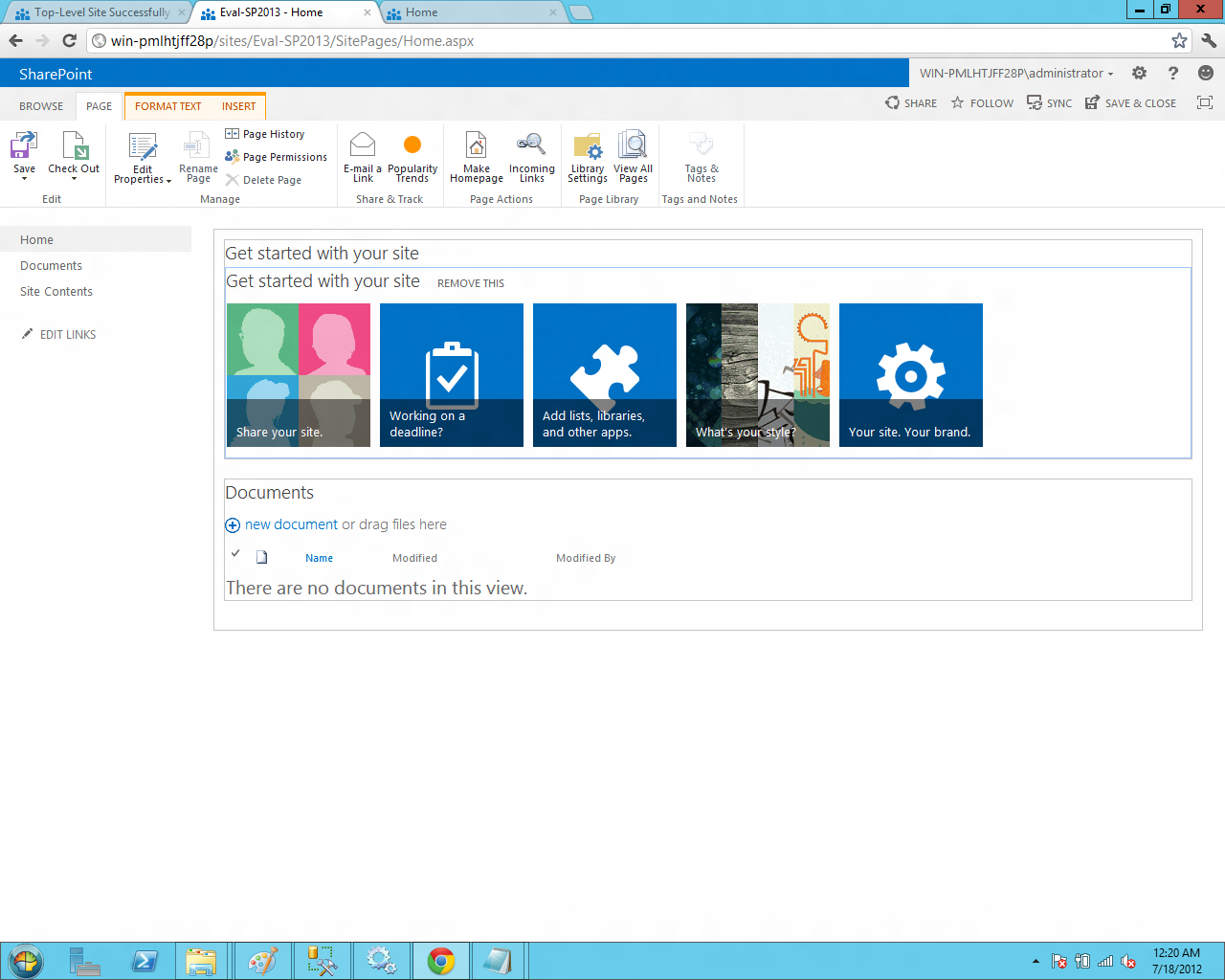 Bharath Tech Update: SharePoint Server 2013