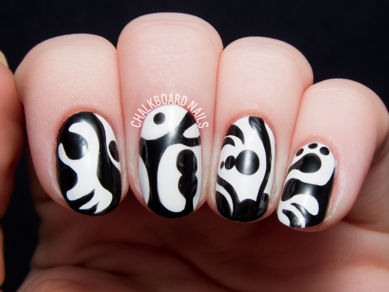 Black and White, Post-Apocalypse | Chalkboard Nails | Phoenix, Arizona ...