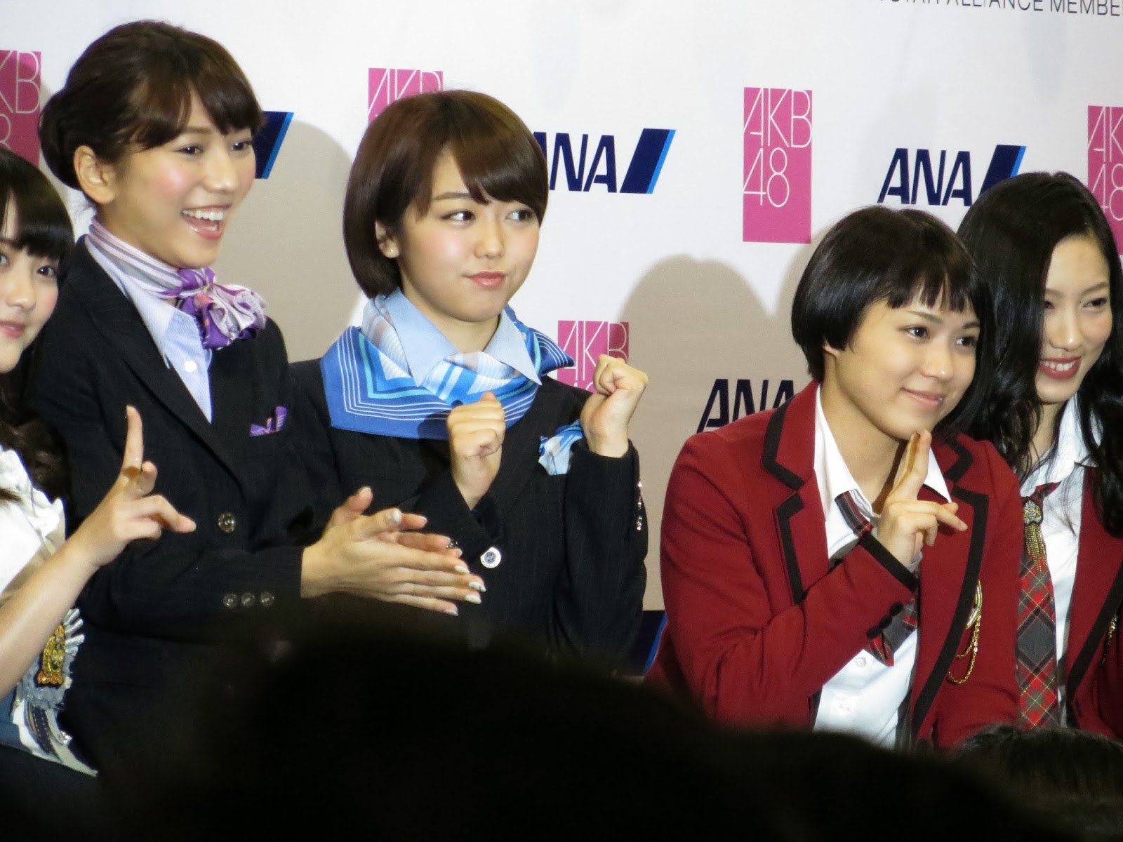 Paul Li Blog: AKB48 Challenge for ASIA by ANA x AKB48 in Hong Kong Hi-Touch Event