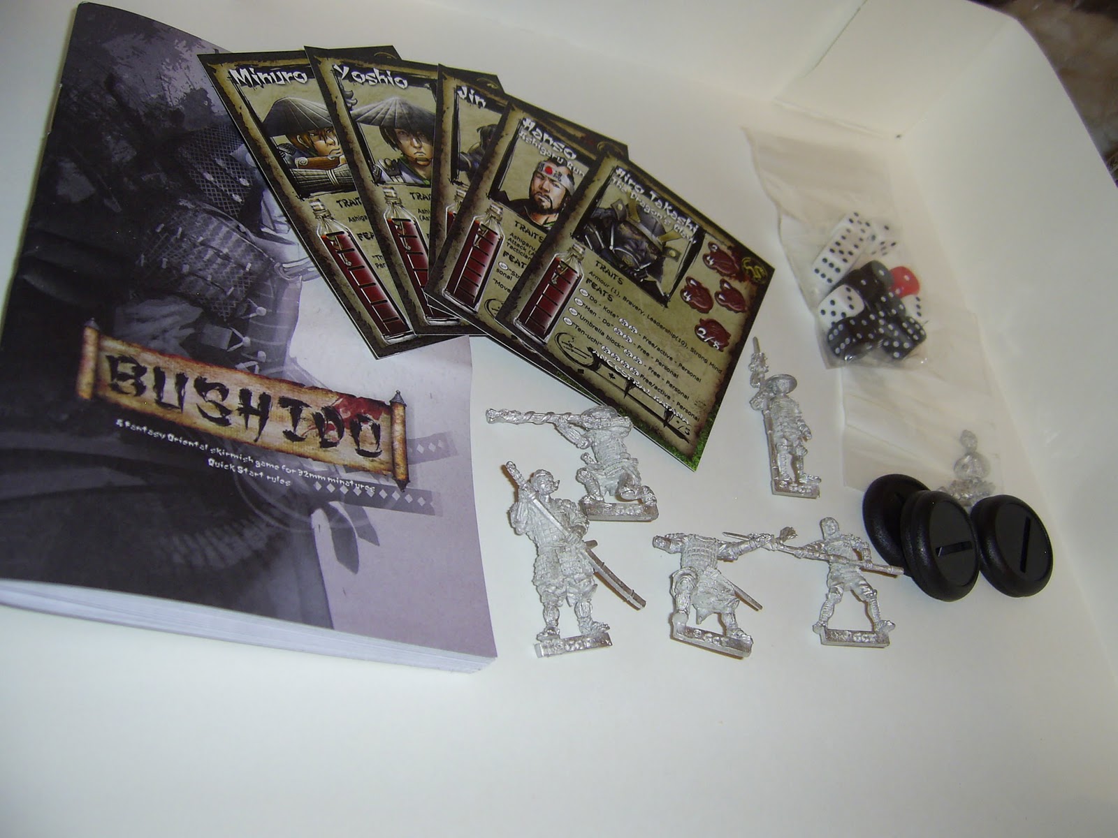 Kenzies' Tabletop Gaming Blog: Bushido -The Prefecture of Ryu