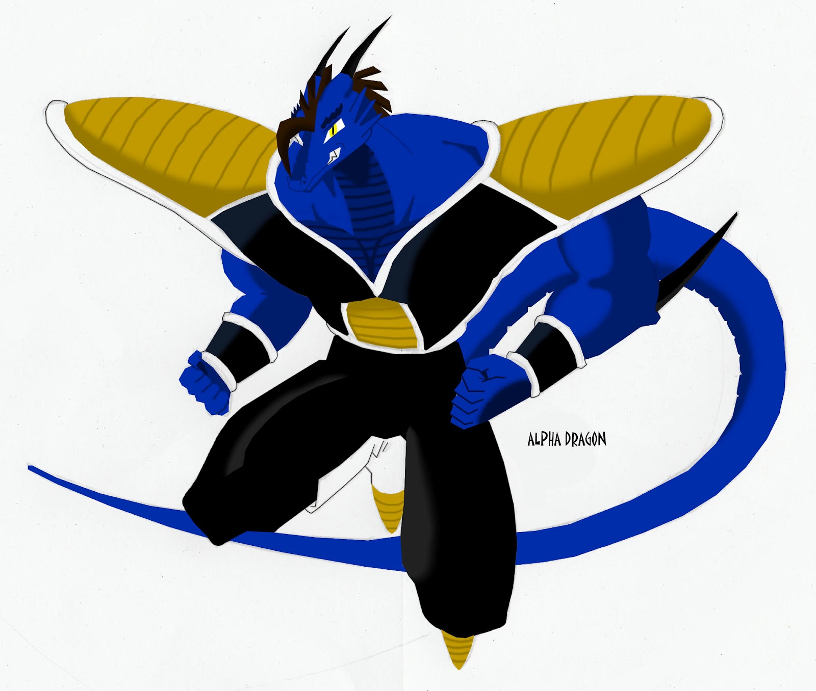 Personal Art Work: ALPHA DRAGON