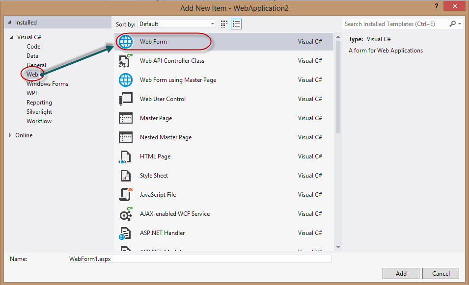 techsparc: How to create web application using C# and ASP.NET