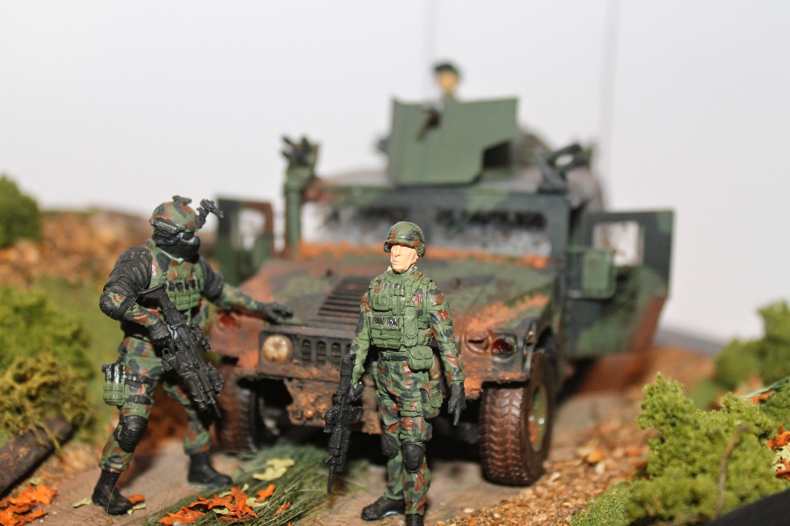 Dan's model blog: Humvee Diorama