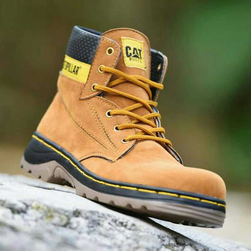 Sepatu Cats Model Boot Warna Tan [SCB-001] | Omsepatu.com