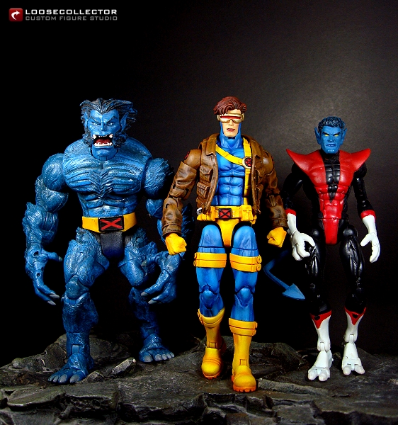 Loosecollector Custom Figures Archive: Jim Lee style Cyclops (brown jacket)