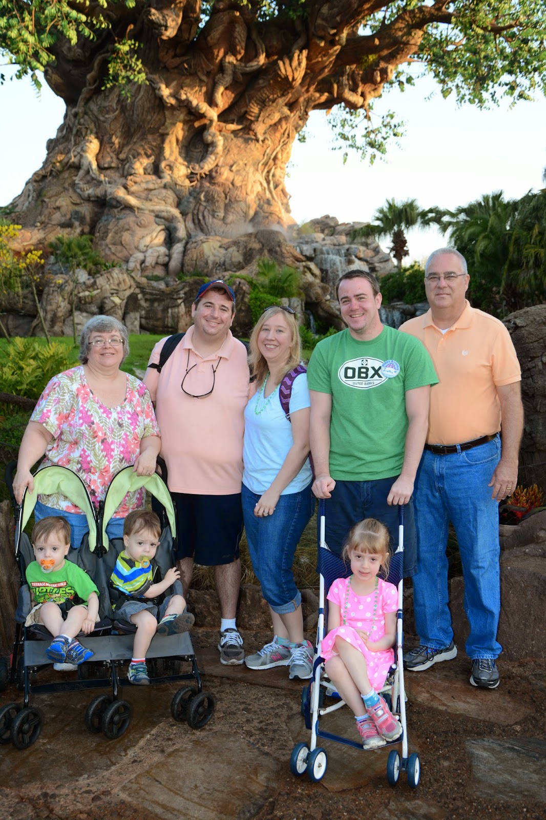Flack Family of Five: Animal Kingdom Excitement
