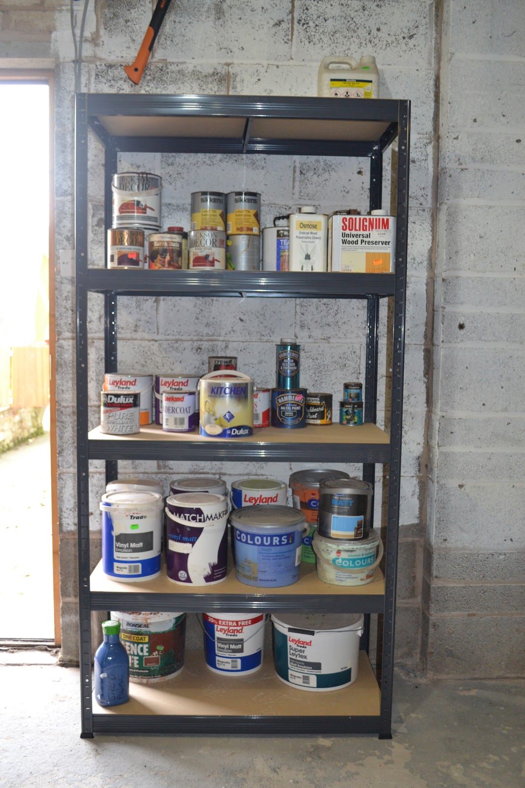 Bakes, Bikes and Boys: Tufferman Garage Shelving Review