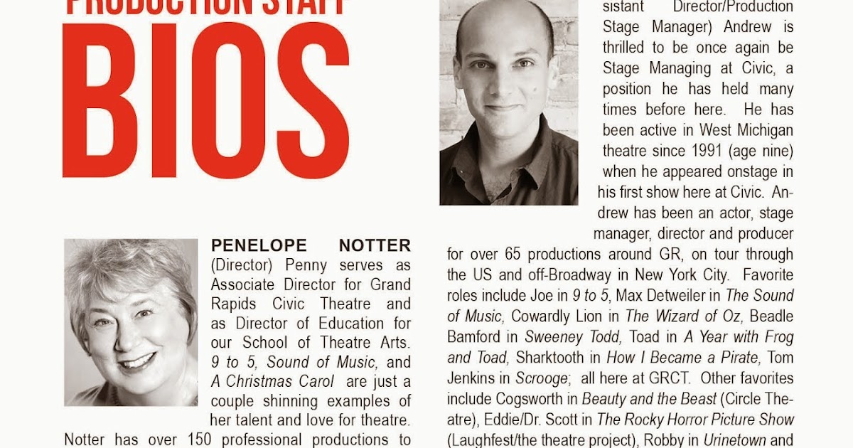 MARY POPPINS: Cast and Crew Bios