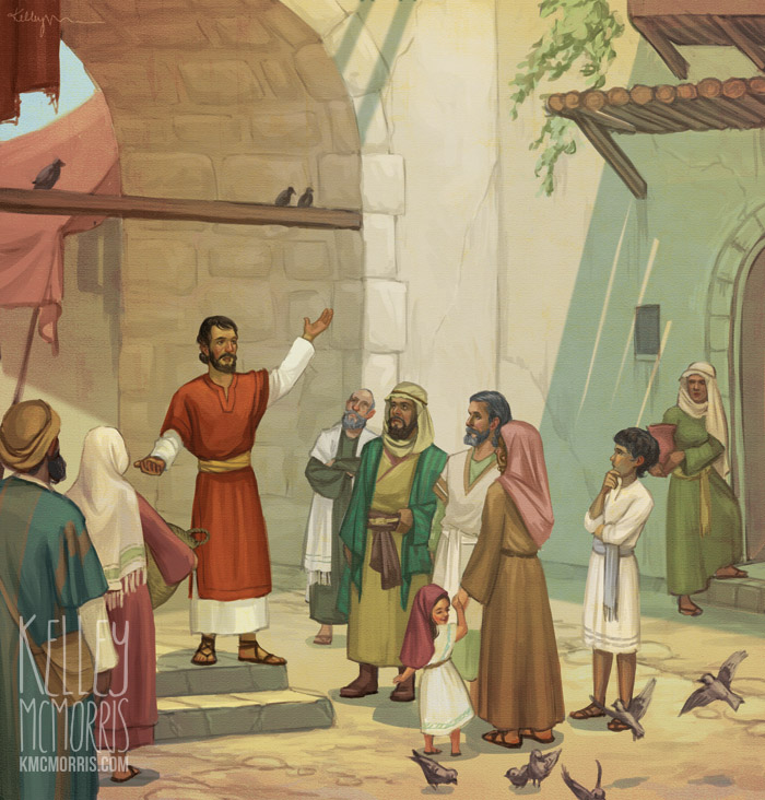 Kelley McMorris illustration: Peter Preachin, Peter Healin'