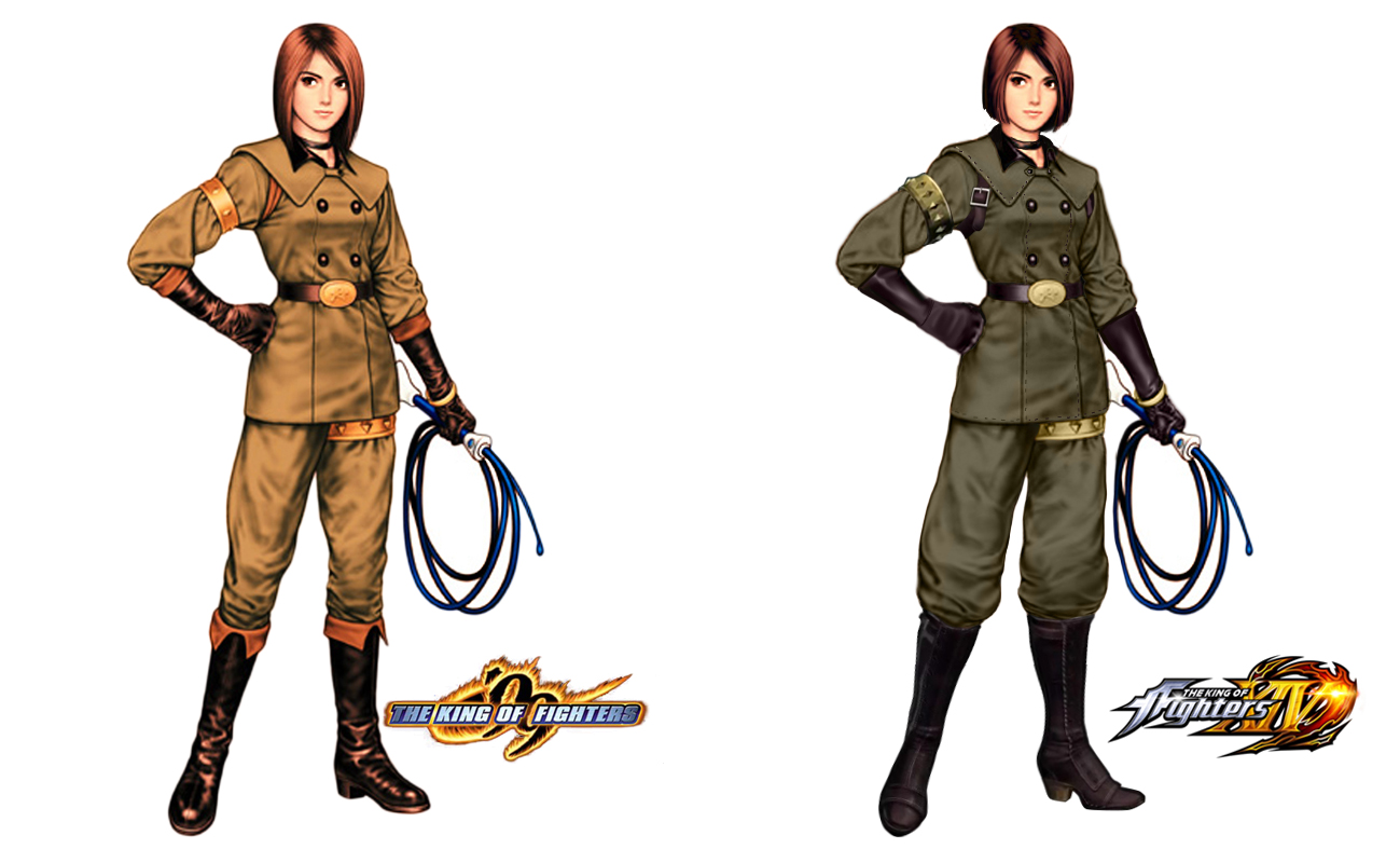 The King Of Fighters Ever: EVOLUÇÃO DAS ROUPAS