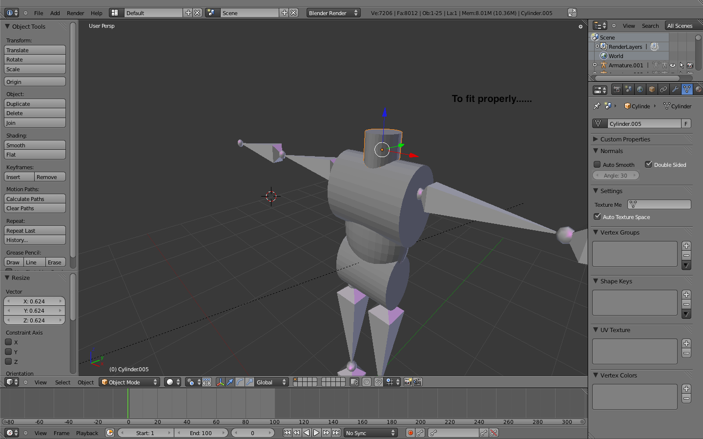 Completely Free Tutorials: Blender modeling tutorial
