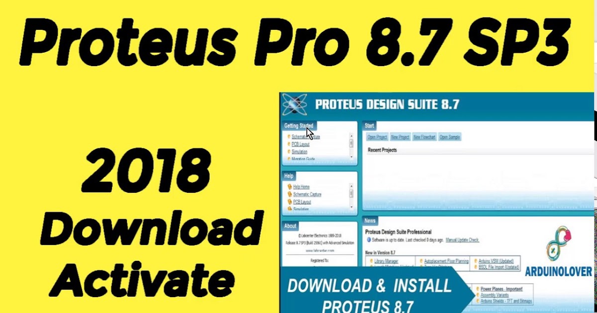 تحميل برنامج بروتوس Proteus Professional 8.7 SP3