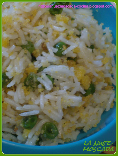 La Nuez Moscada: RISO ALLA CANTONESE VEGAN - ARROZ CANTONÉS VEGAN