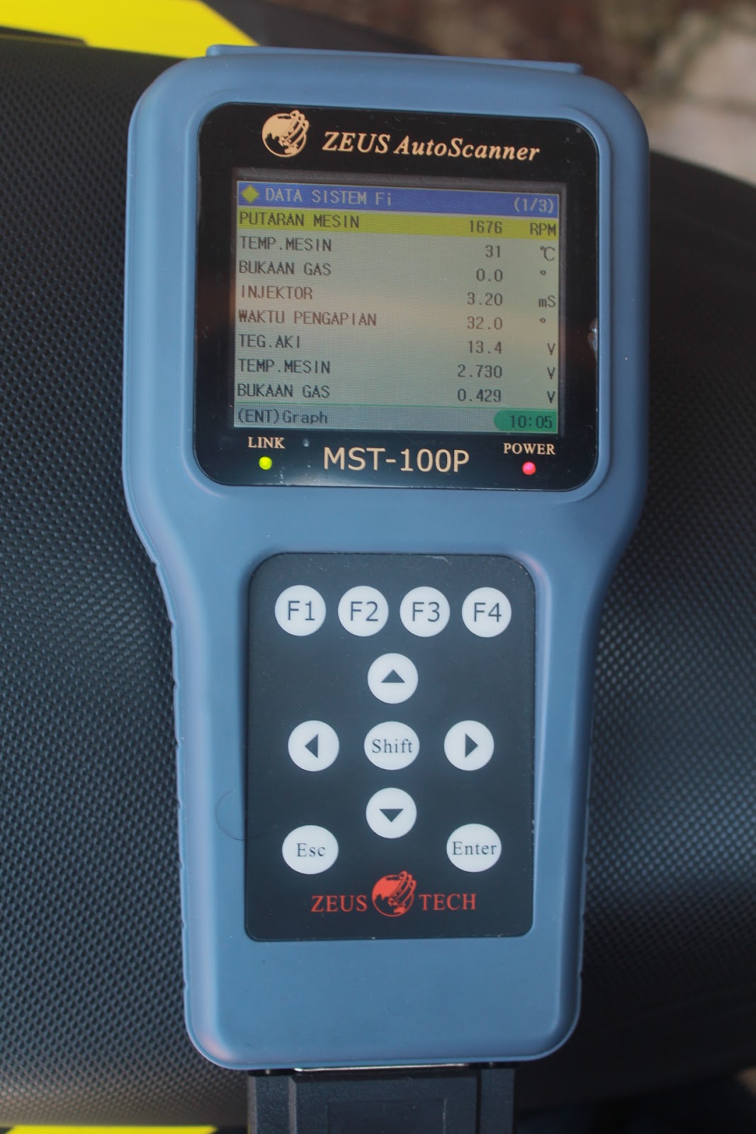 SCANNER UNIVERSAL ZEUS AUTOSCANNER (MASTER) II Andre Scanner: Scanner Motor Honda MST-300 Zeus ...