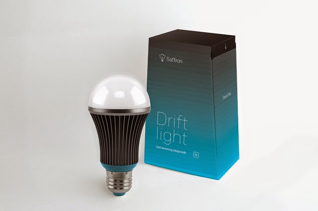 Saffron Drift Light: LED Bulb Promotes Better Sleep