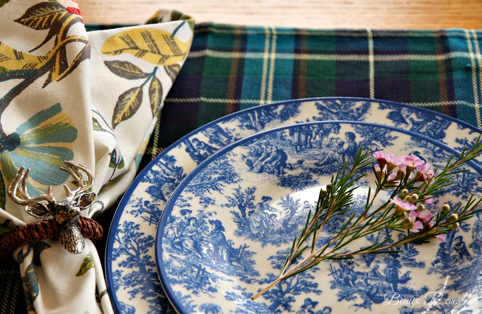 Beaux R'eves: Spring Mountain Tablescape