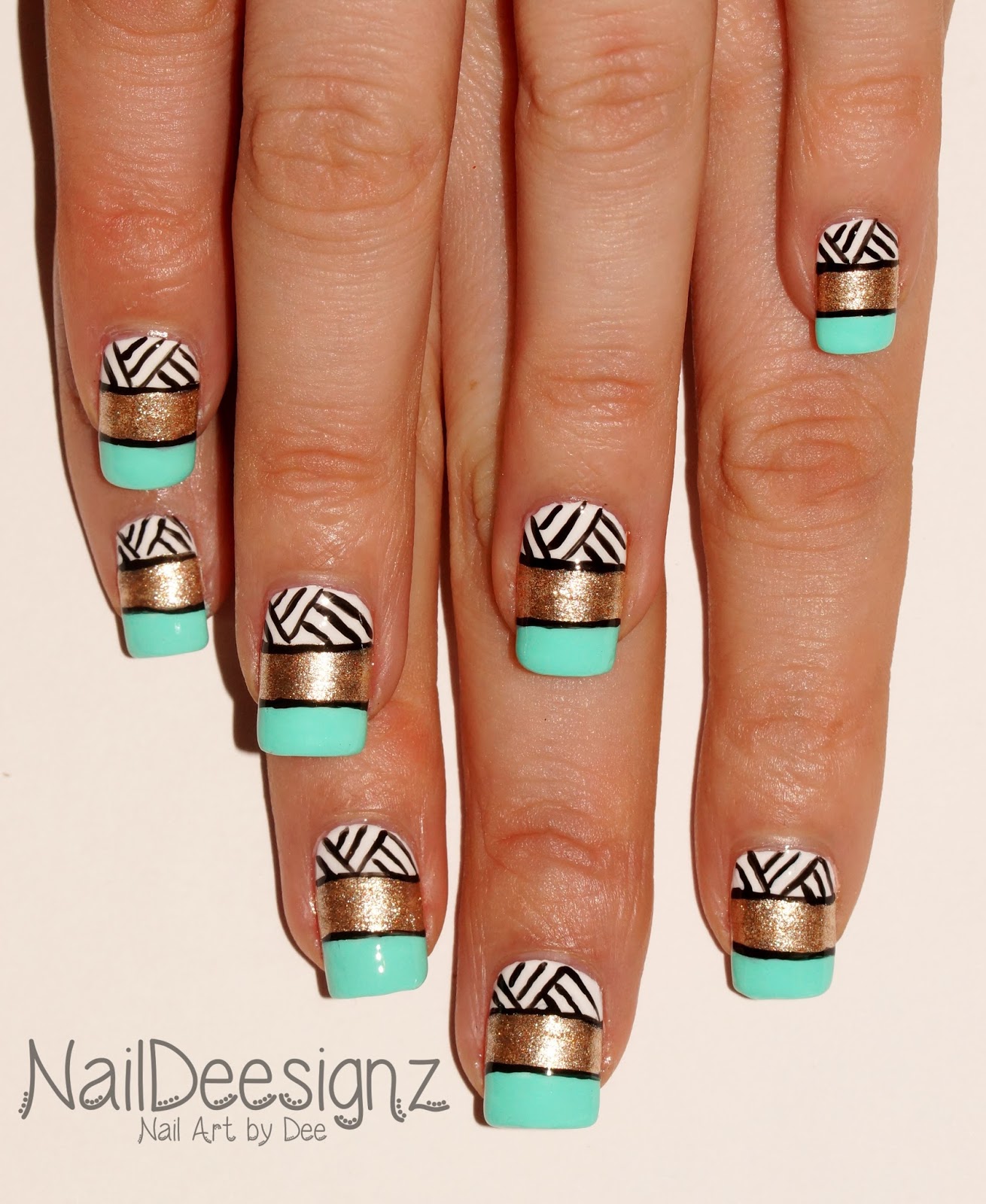 NailDeesignz: Aztec Nail Art