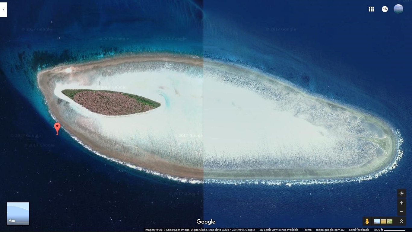 Dreamtime Sail: Off to Masthead Island for some reef hopping South.