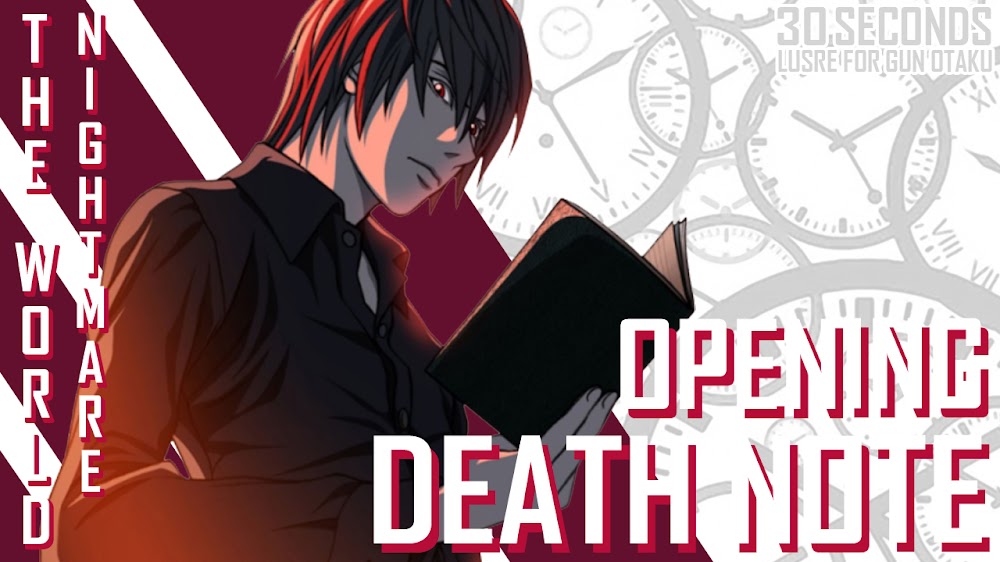 |🎹GAME🎹| Death Note OPENING - TUNESHOLIC (30 Seconds)