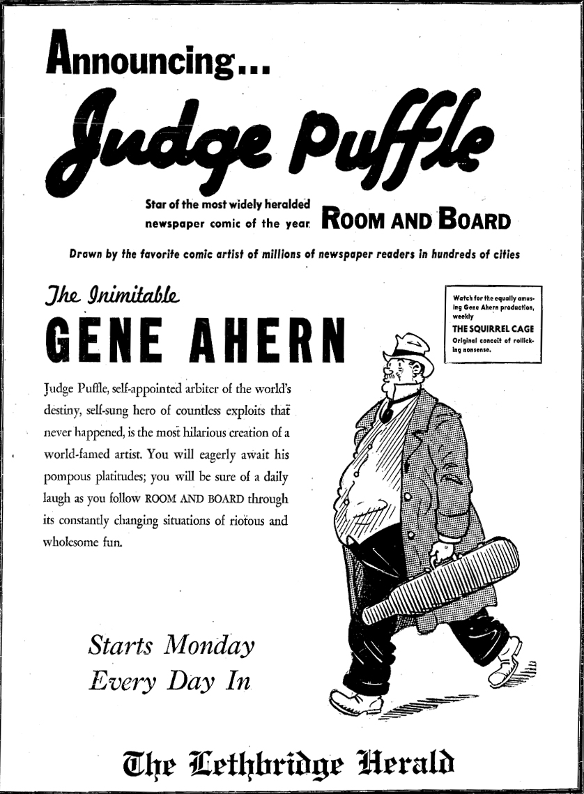 Screwball Comics: Gene Ahern's First Squirrel Cages and the Birth of ...