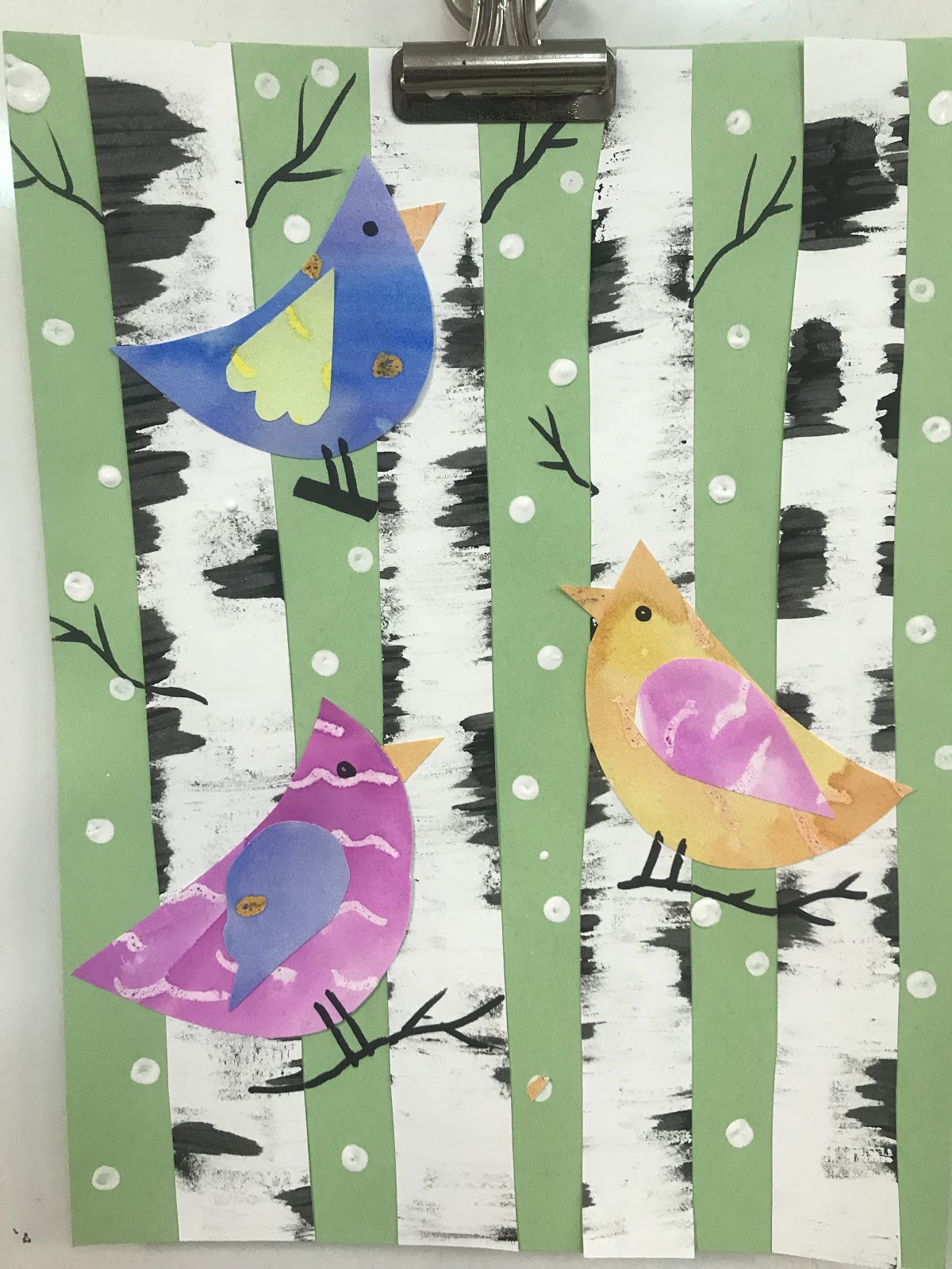 Birds Elementary Art Lessons