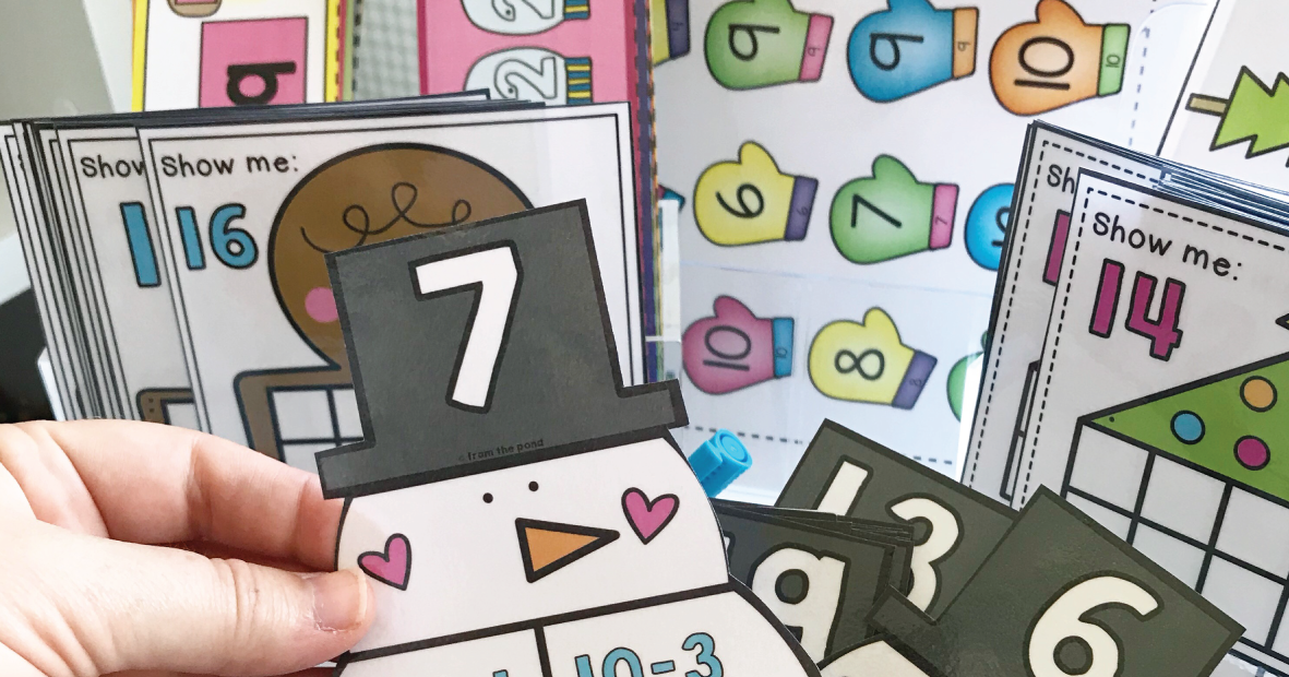 Snowman Addition and Subtraction Activity | From the Pond