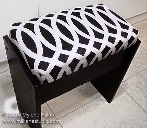 Storage Stool Revamp Part 2 - The Reveal | Mill Lane Studio