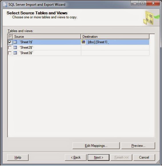 Satish MSBI World: How to Import Data by using Import and Export Wizard in Sql Server 2008
