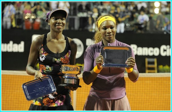 Tenistas Argentinas: Las hermanas Williams: historia, potencia y ...