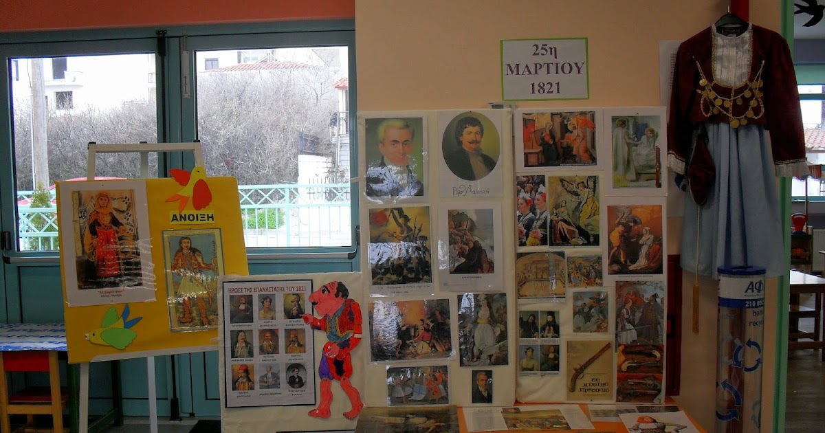 Νίκου Βασιλική Νηπιαγωγείο Δημιουργίας...: 25η Μαρτίου 1821 ...