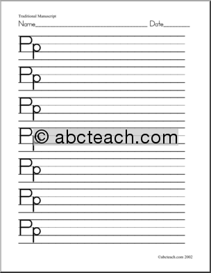 Have Fun Learning English: The letter P