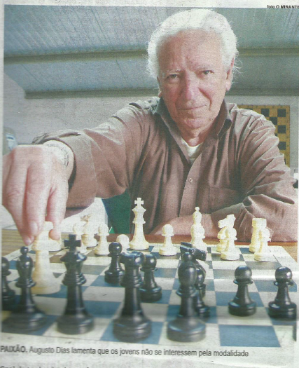 Casa do Xadrez de Alpiarça: Augusto Dias entrevistado pelo jornal O Mirante