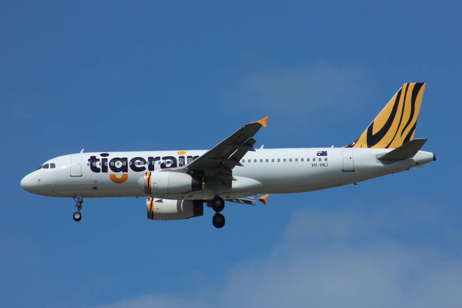 Central Queensland Plane Spotting: Tigerair (Tiger Airways) Airbus A320 ...