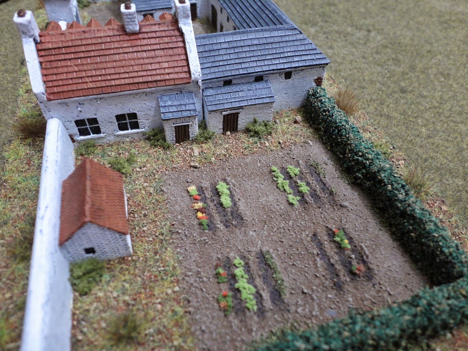 10/ 12mm WW2 and 6mm Napoleonic gaming: Waterloo buildings part 5 - La ...