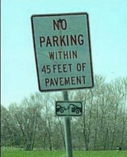 Pointless Signs | Funny Collection World