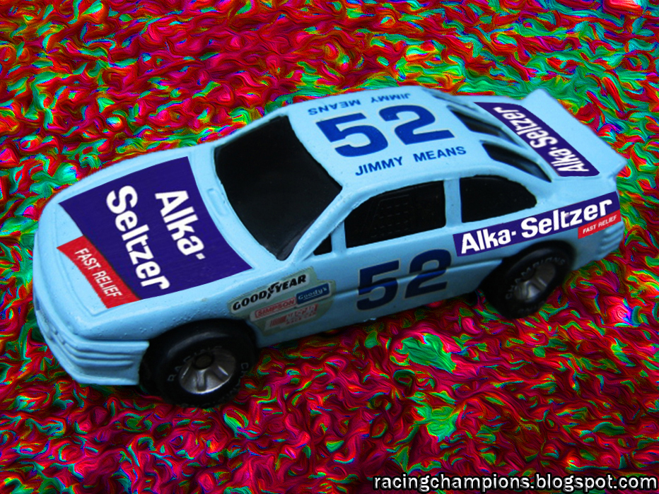 NASCAR Racing Champions Blog: Jimmy Means #52 Alka-Seltzer Pontiac