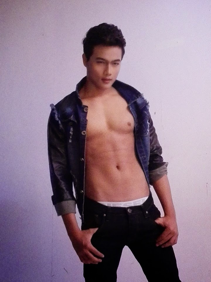 M y a n m a r H u n k s: Shirtless Htet Aung Shine @ Shooting