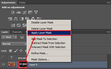 Tutorial Membuat Teks Bergambar Menggunakan Photoshop | Belajar ...