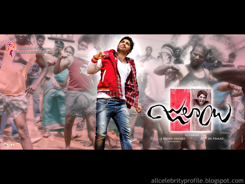 Allu Arjun, Ileana D Cruz Julayi Telugu Movie Poster - All Celebrity ...